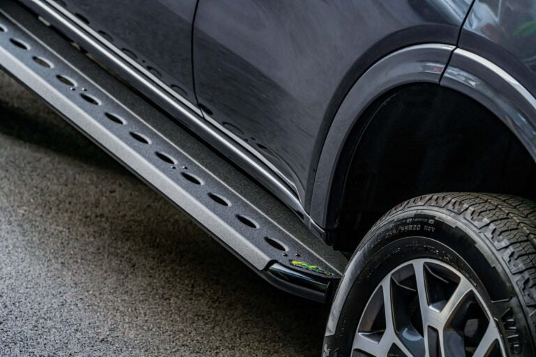 Steel Side Steps and Rails to suit Nissan Patrol Y61 GU Series 4 2005 ...