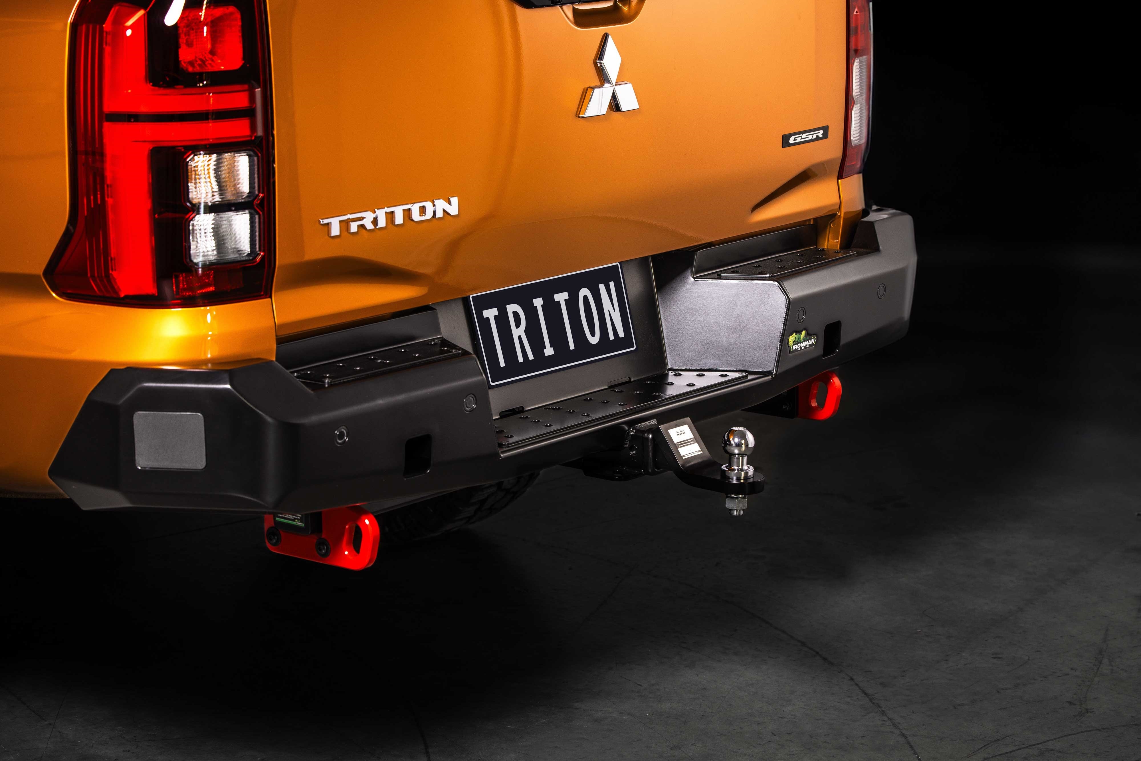 Rear Protection Tow Bar to suit Mitsubishi Triton MV — Coldys